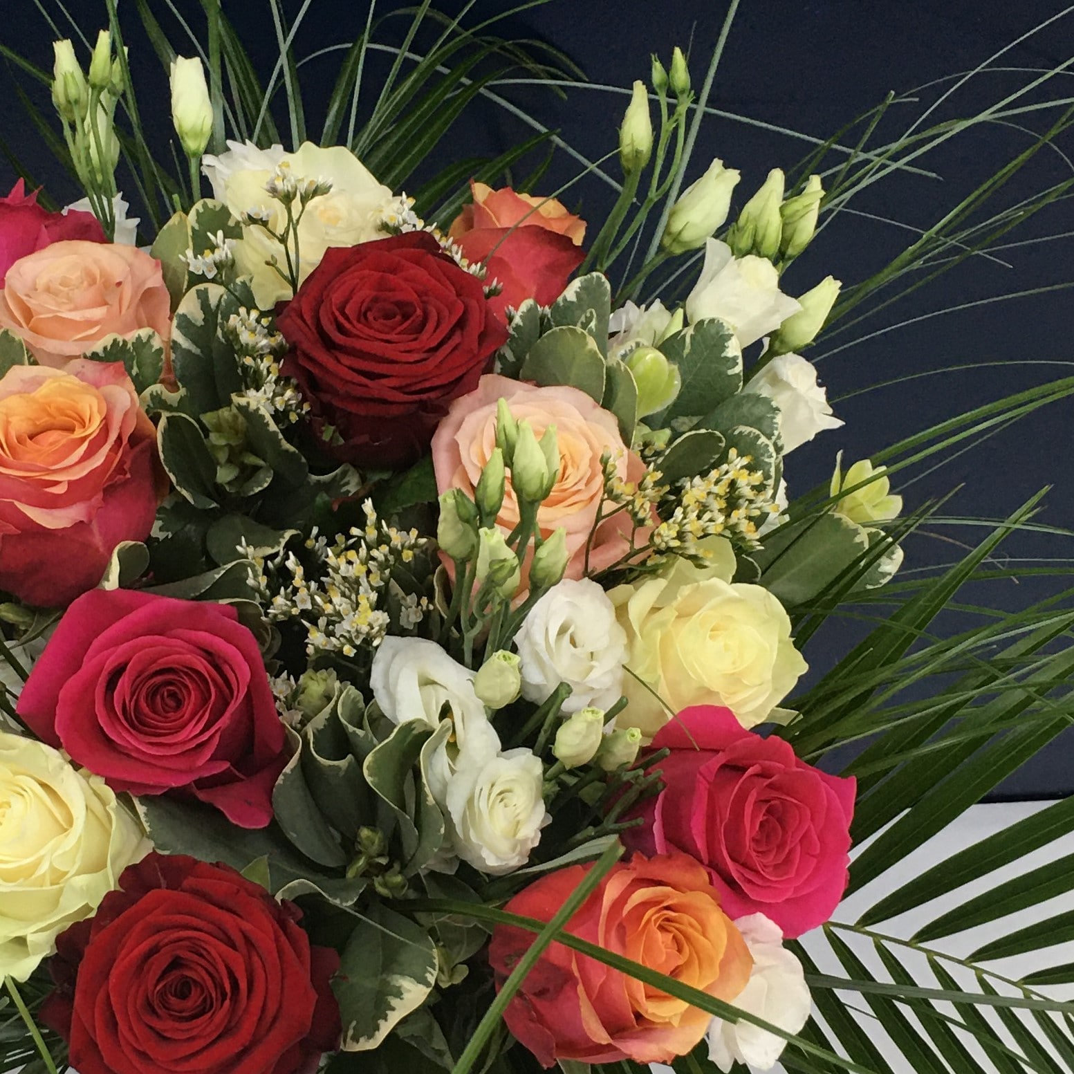 Bouquet Rose Galant – MONCEAU FLEURS MONTPELLIER
